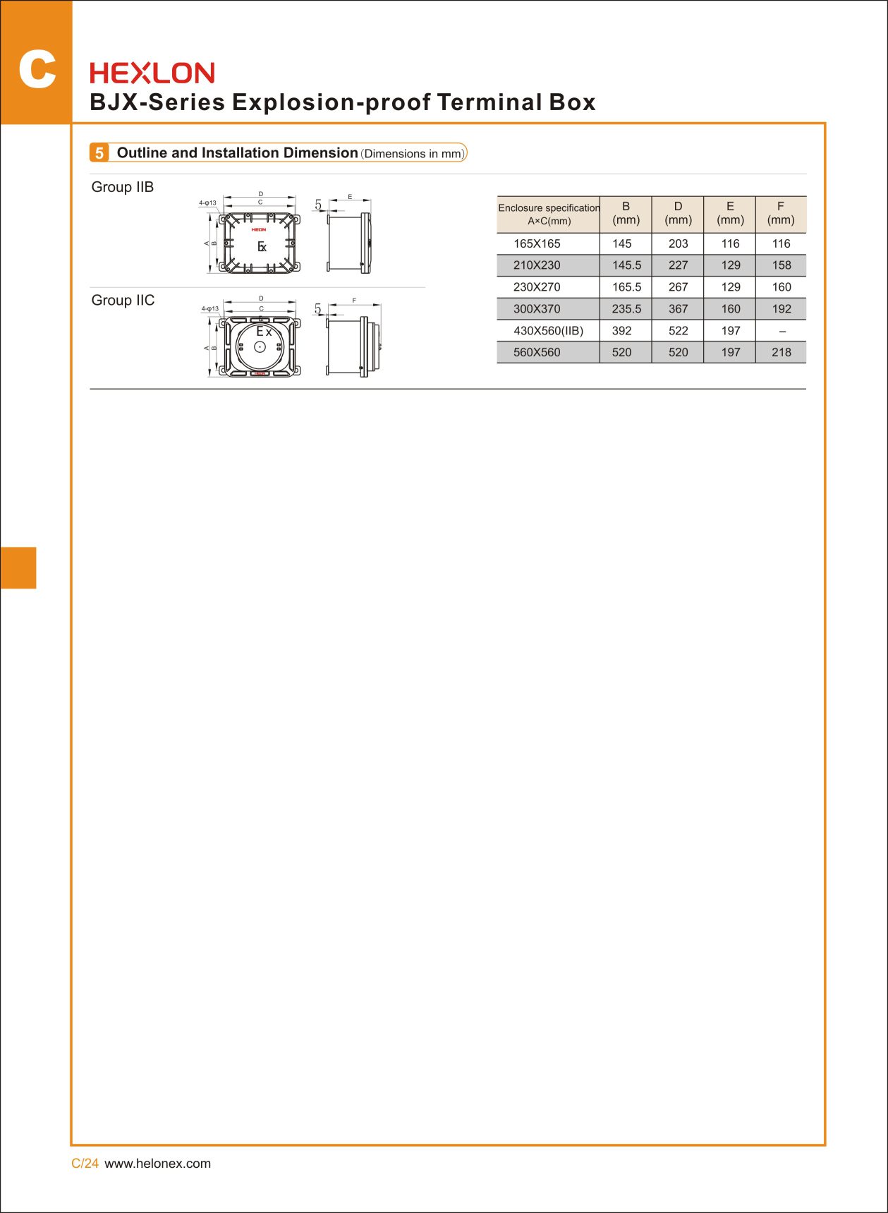 BJX- Series Explosion-proof Terminal Box